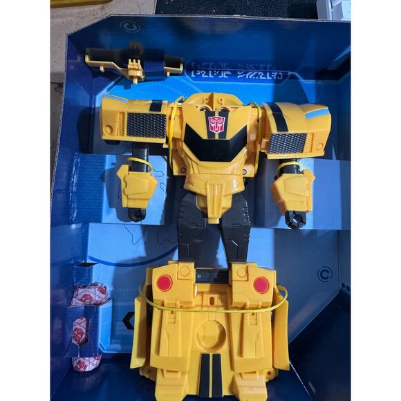 Hasbro | Toys | Transformers Toys Earthspark Spin Changer Bumblebee | Poshmark